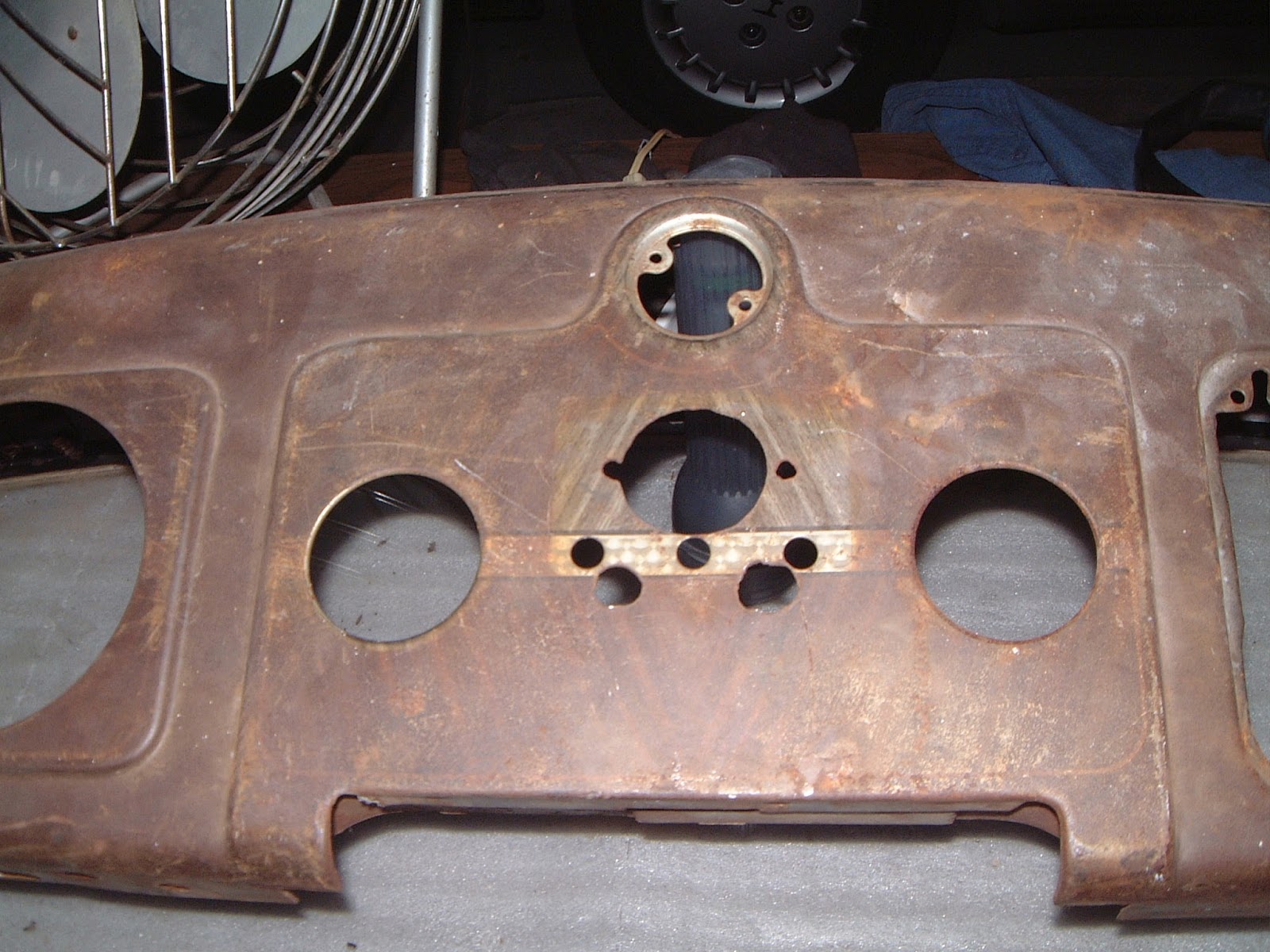 1937 Plymouth: First Project: Dash Board Sheetmetal