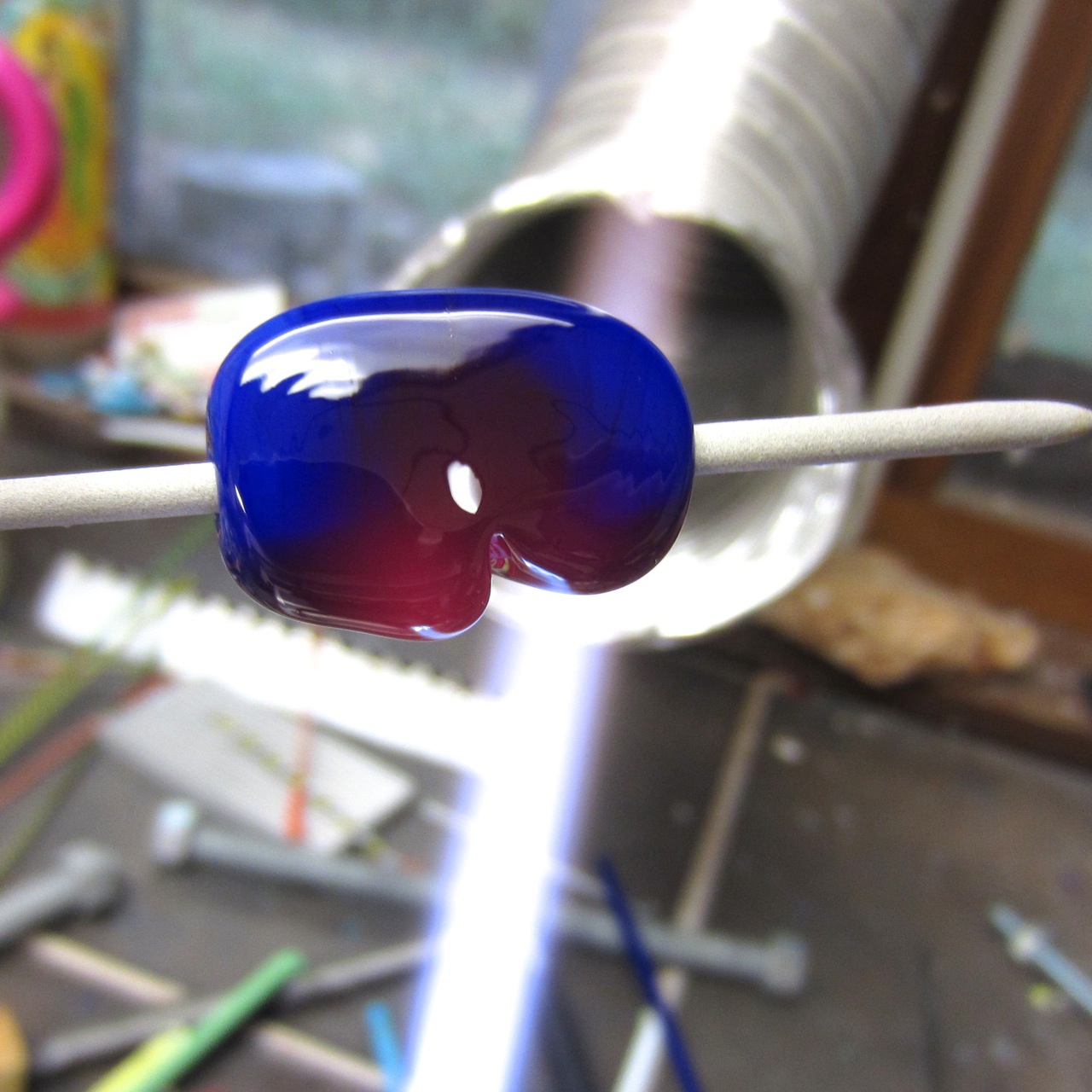 For the love of : Easy Peasy Free Lampwork Bird Bead Tutorial and one ...