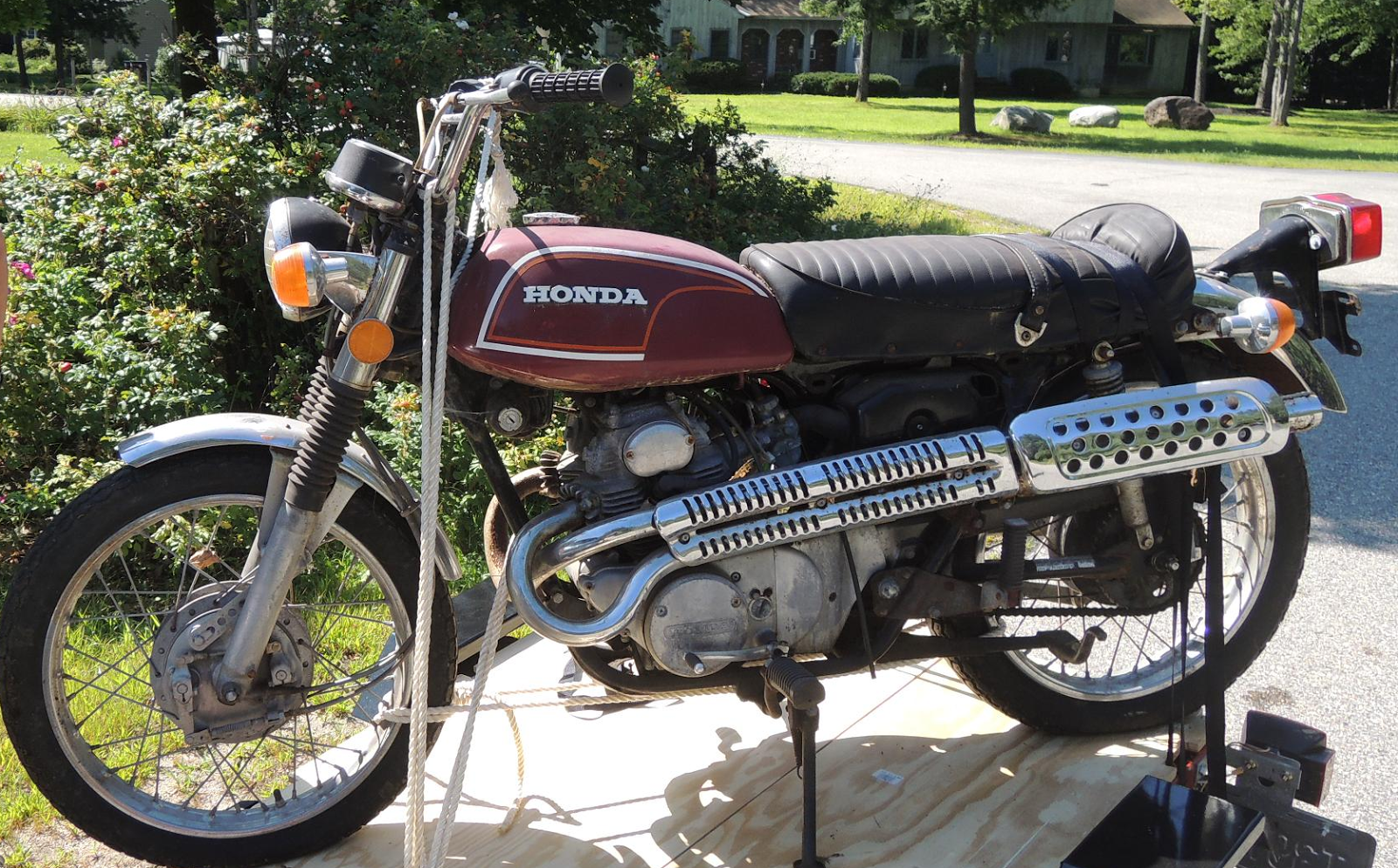 1972 HONDA CL175 Cafe Racer Build