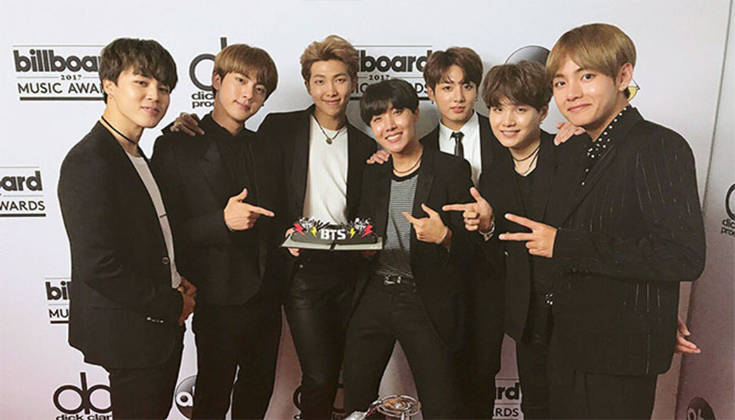 BBMA's: PARABÉNS BTS TOP SOCIAL ARTIST DE 2017!