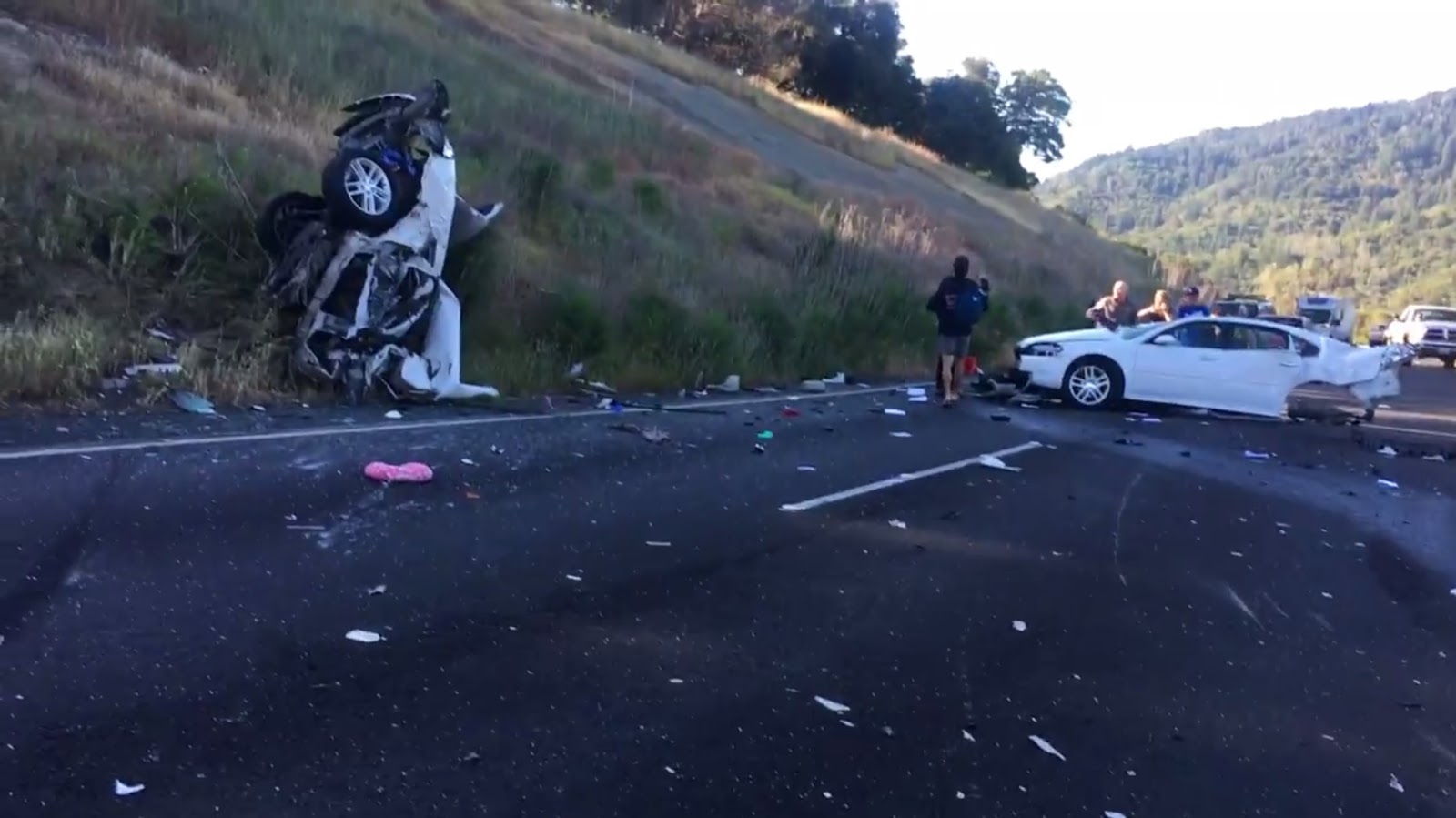 Chevy Impala Sliced In Half In Shocking Accident, Yet All Are Alive ...