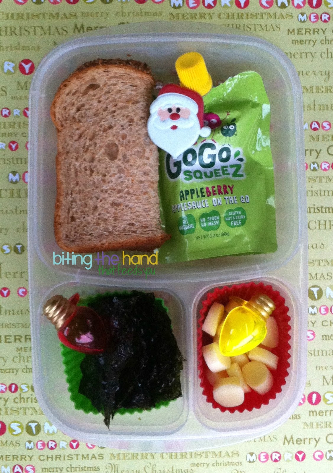 Biting The Hand That Feeds You: 3 Quick and Simple Holiday Lunches