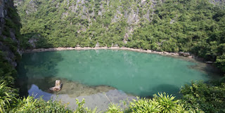 halong cruise: The landscape Ba Ham lake is amazing!