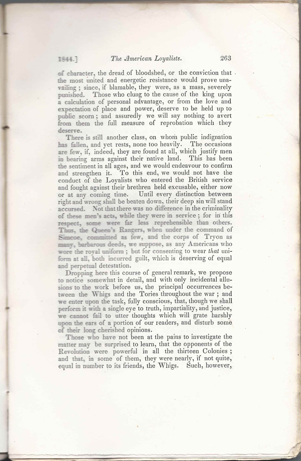 Heirlooms Reunited: 1844 Article about Loyalists in the journal "North ...