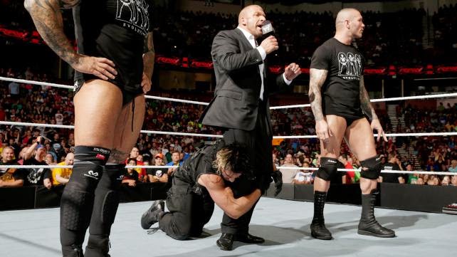 The Shield vs Evolution Official Payback 2014 Matchcard - WWE Indonesia