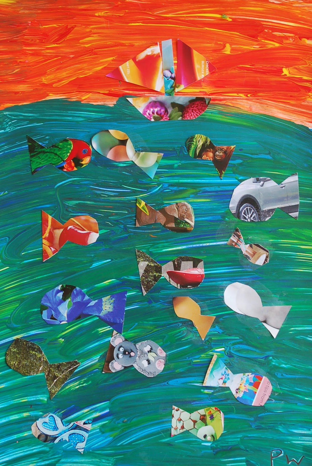 Sunnyside Art House: Magazine Fish