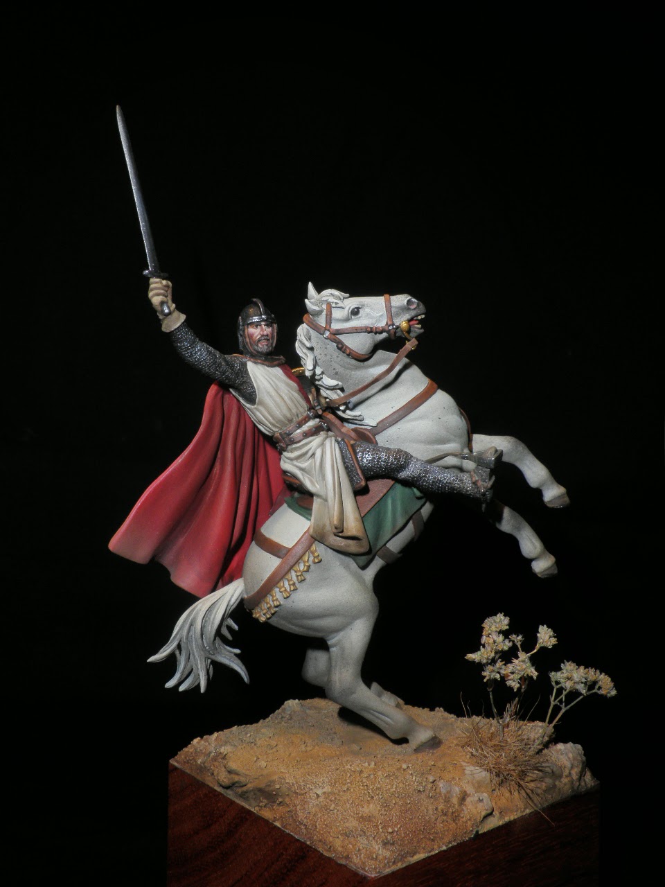 Gustavo Gil blog Pintura y Miniatura: El Cid