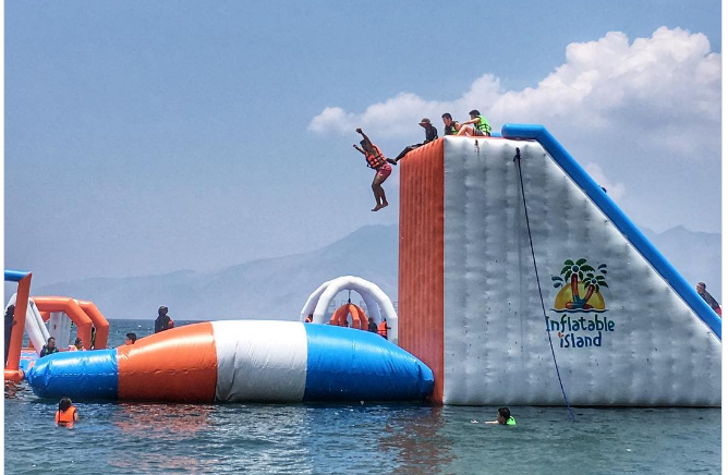 INFLATABLE ISLAND SUBIC FLOATING PLAYGROUND IN SUBIC