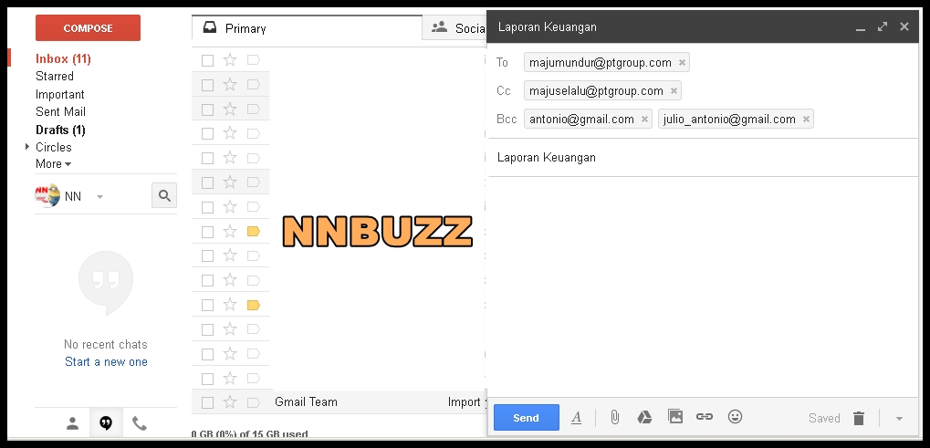 Cara Menulis email yang baik dan benar | NNBUZZ