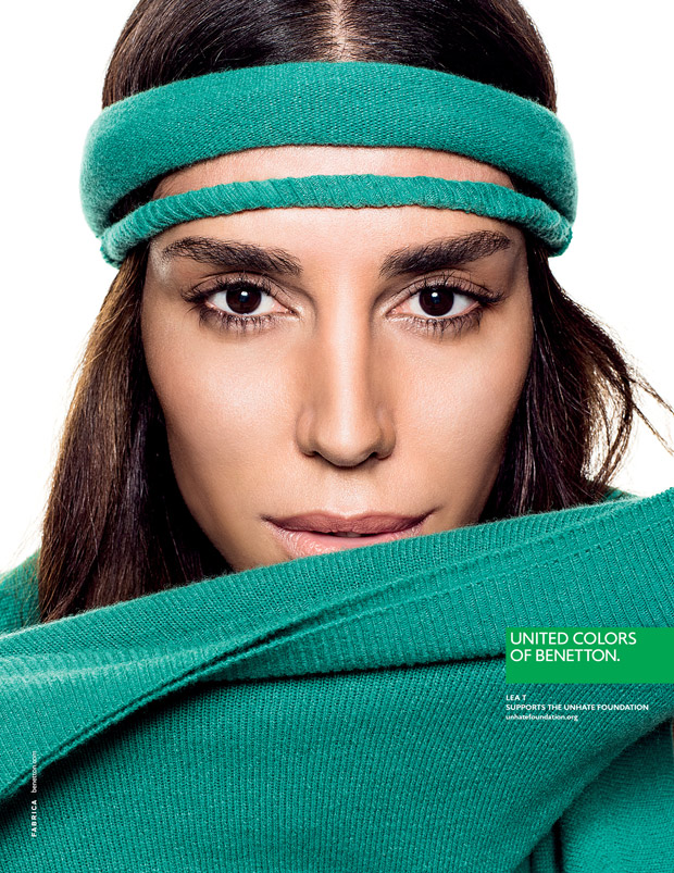 Benetton's 'unhate' campaign, Lea T - Magazine-Photoshoot - Actress ...