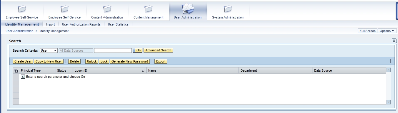 How to Reset Password and Unlock User ID in SAP EP