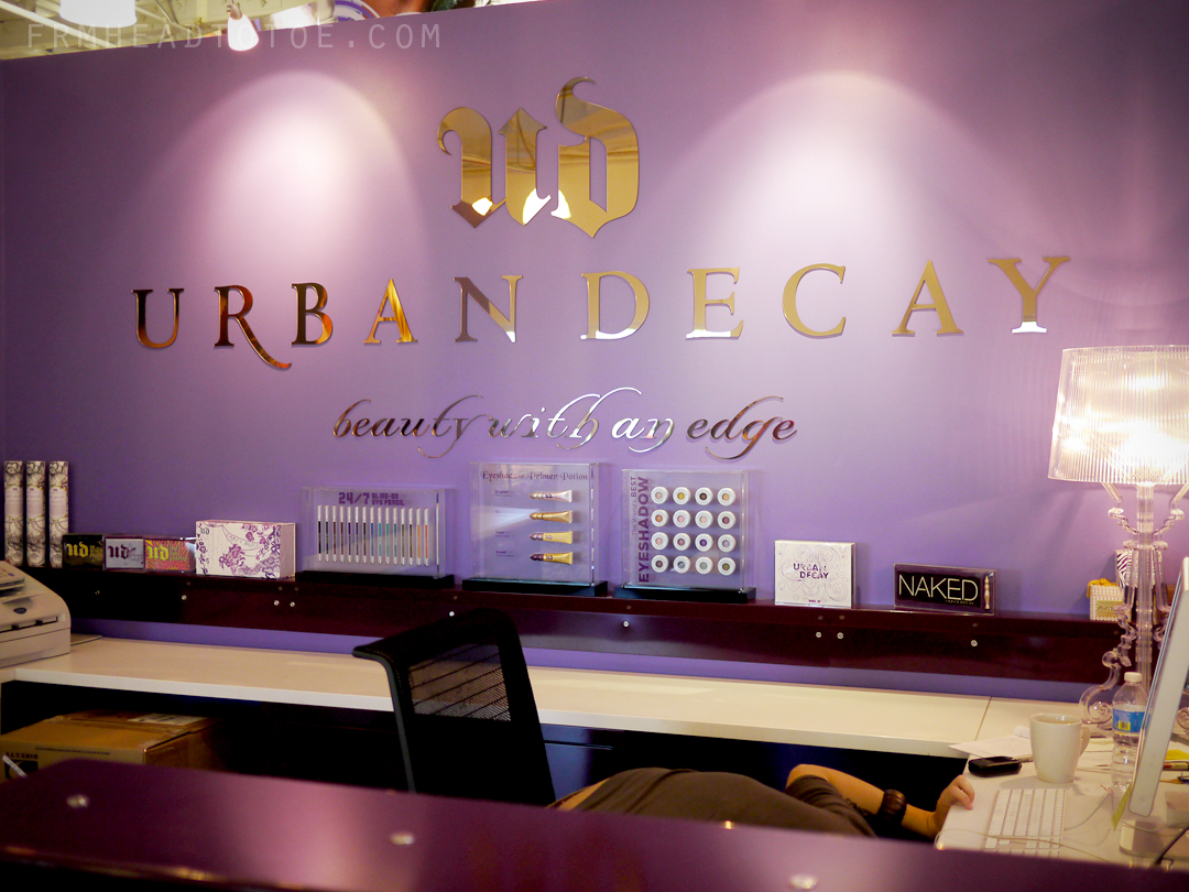 My Trip to Urban Decay & Build Your Own Palette! - From Head To Toe