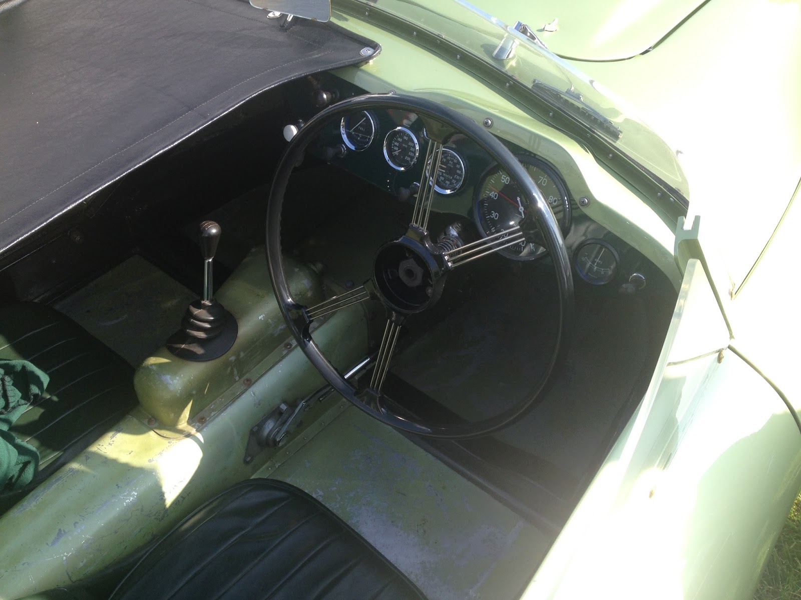 poeschl on cars : MG EX 186 at Colorado Conclave of British Cars