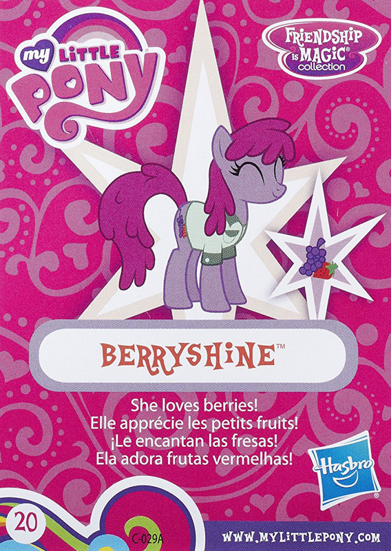 MLP Berryshine Blind Bag Cards | MLP Merch