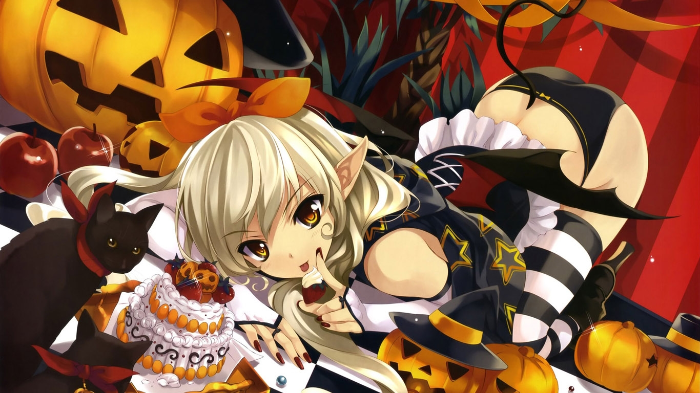 Wallpaper And Image 30 Hot And Sexy Anime Girls Hd Wallpapers 1366 X 768 Set 2