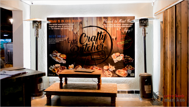 Eetplek - Crafty Butcher Nelspruit. |Colyn maak Man Kos