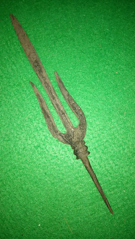 Tombak Pusaka Trisula Kuno Dimaharkan | Keris Pusaka