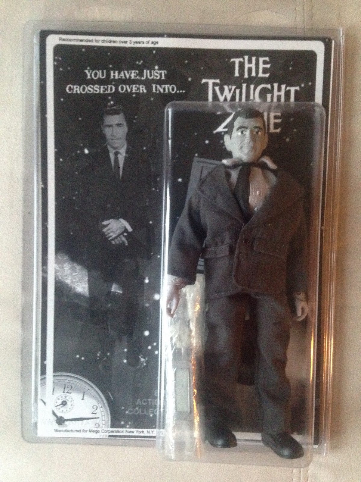 POP CULTURE SHOP: ROD SERLING TWILIGHT ZONE 8" ACTION FIGURE MEGO-LIKE ...