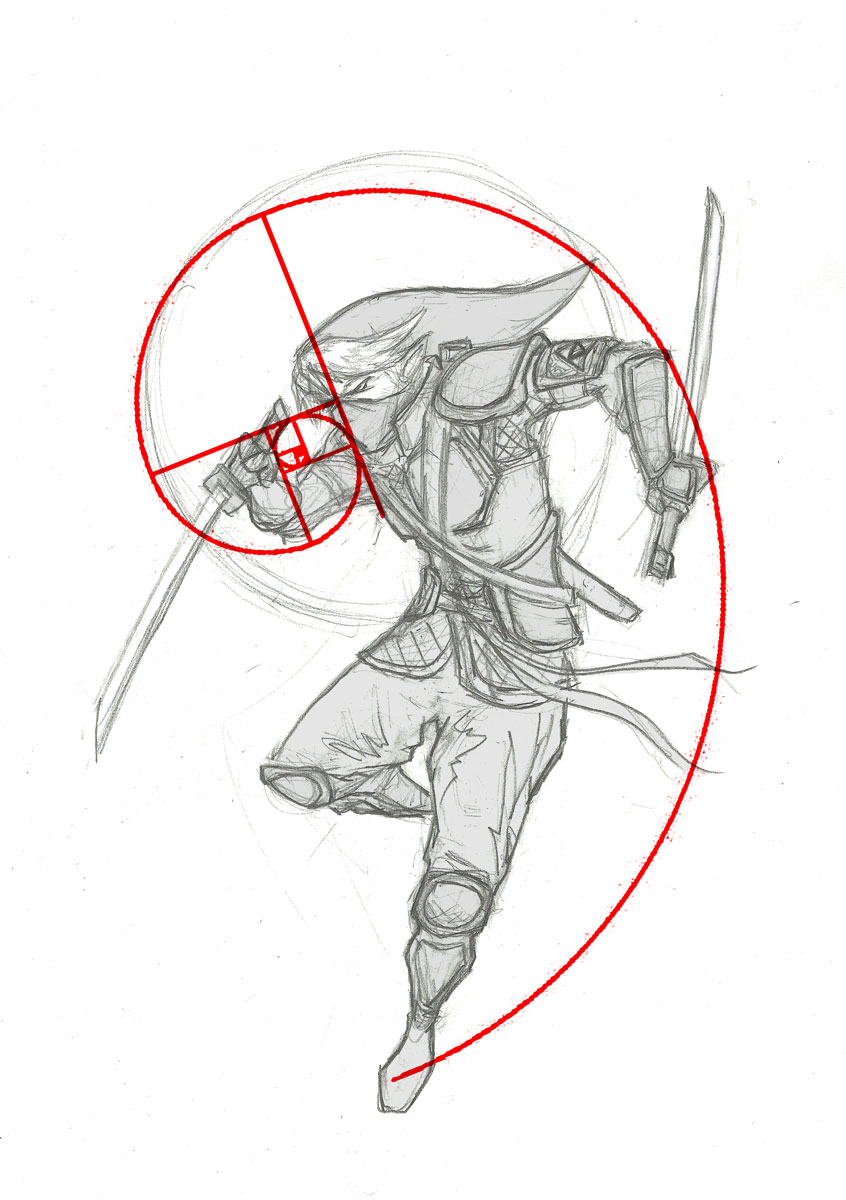 Ezra Lau Art Blog: Link as a Ninja