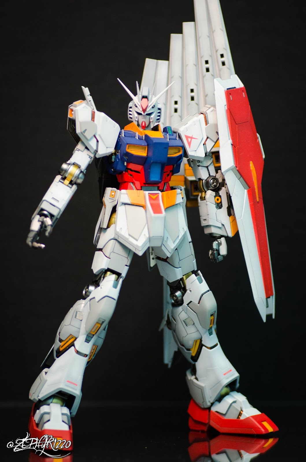 GUNDAM GUY: GUNDAM GUY: READERS FEATURE GUNPLA BUILD - MG 1/100 Nu ...