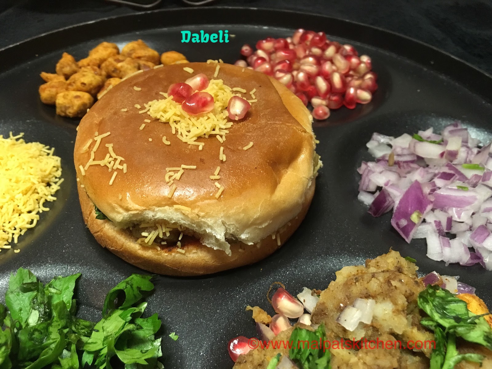 DABELI, how to make Kutchi Dabeli ~ Malpats Kitchen