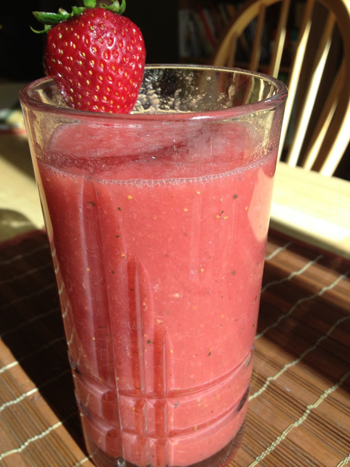 Beautiful Chaos: Watermelon/Strawberry "Jolly Rancher" Smoothie