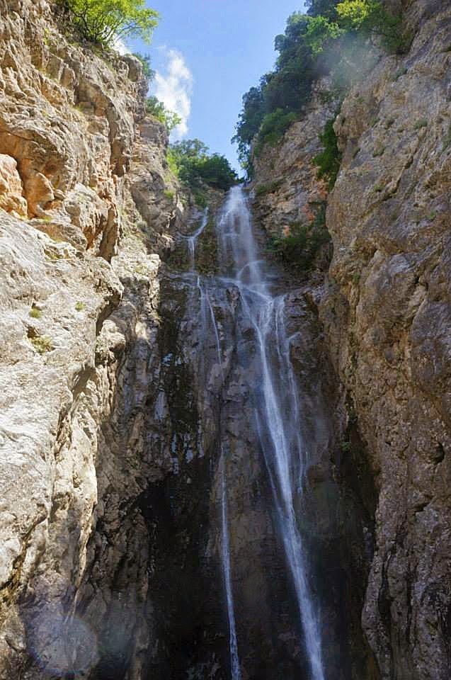 Canyoning - Caving: Καταρράκτης Κρεμαστός, Ανατολική, Τζουμέρκα