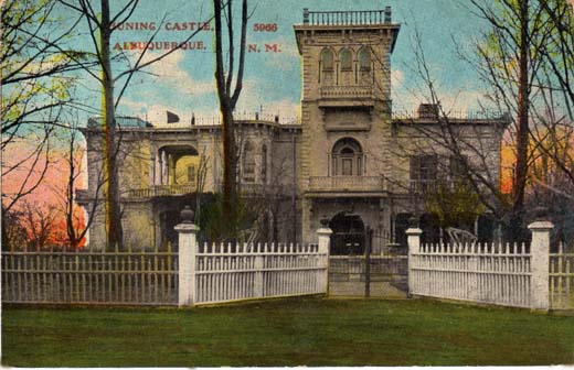 Gold Street: ROUTE 66: Former Huning Castle