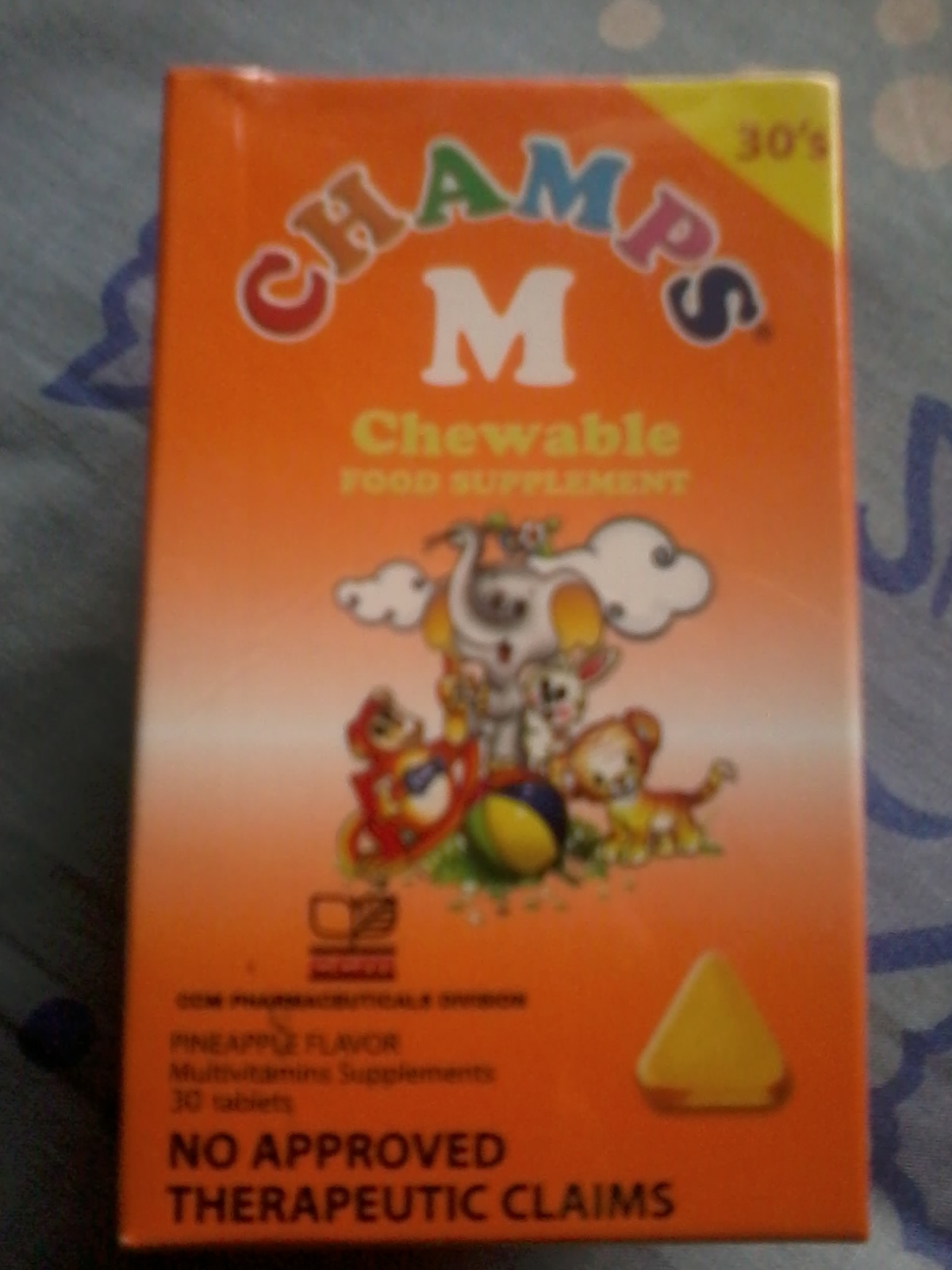 Purple Plum Fairy: Champs Chewable Vitamins Mothers’ Choice for Champions