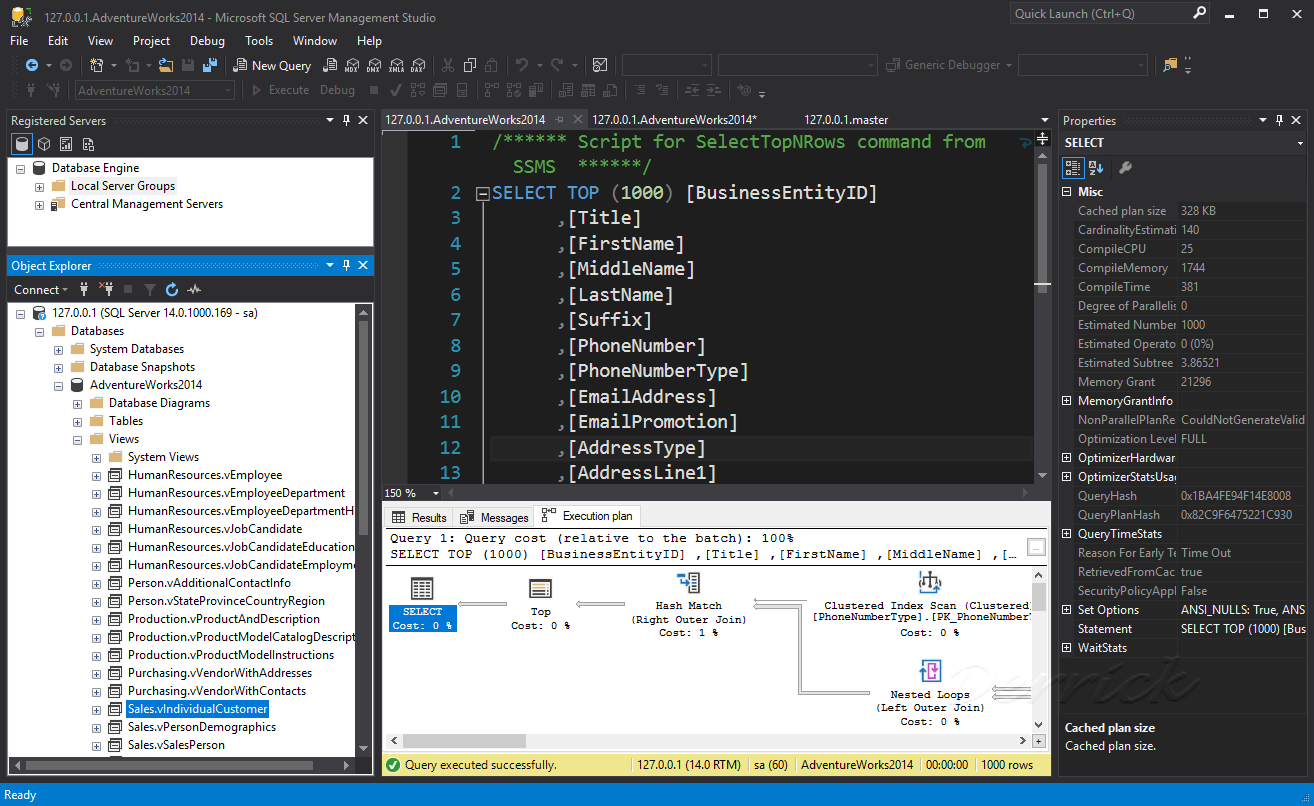 德瑞克：SQL Server 學習筆記: [SSMS] Dark Theme