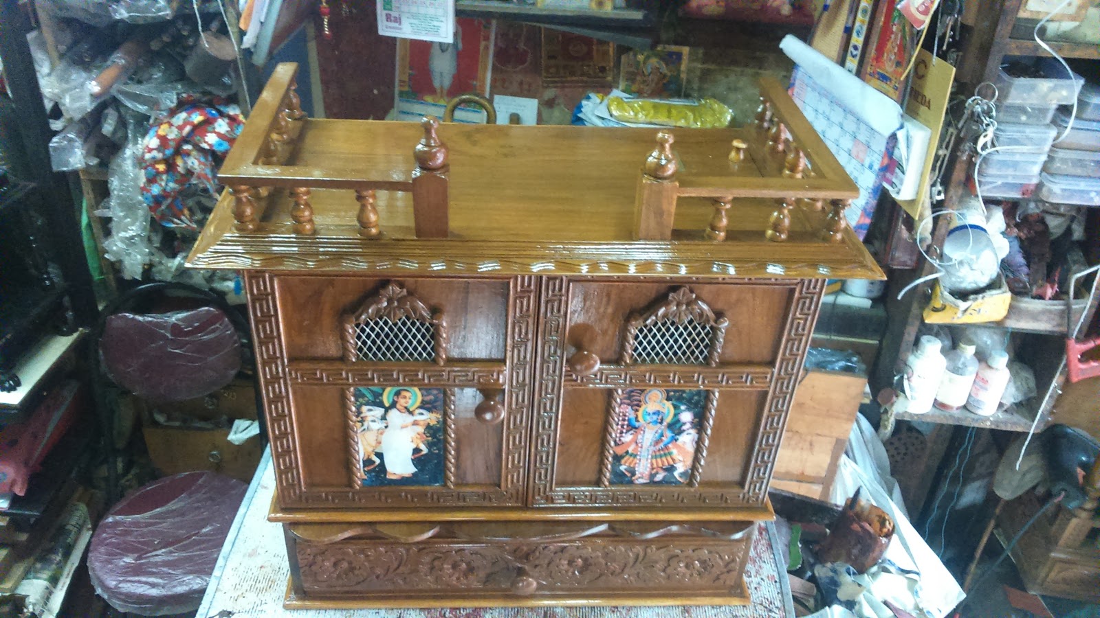 D. B. Furniture: Pushtimarg temple for Kanhaji