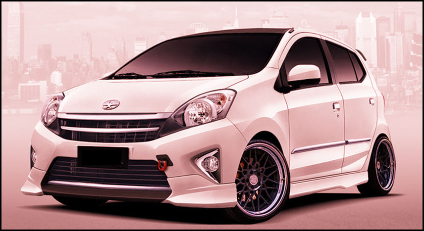Modifikasi mobil agya terbaru trd s g e ayla bagian dalam luar warna ...
