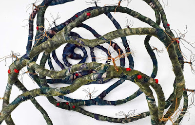 An Artist's Life For Me!: Moving into 3D - Textile Sculptures