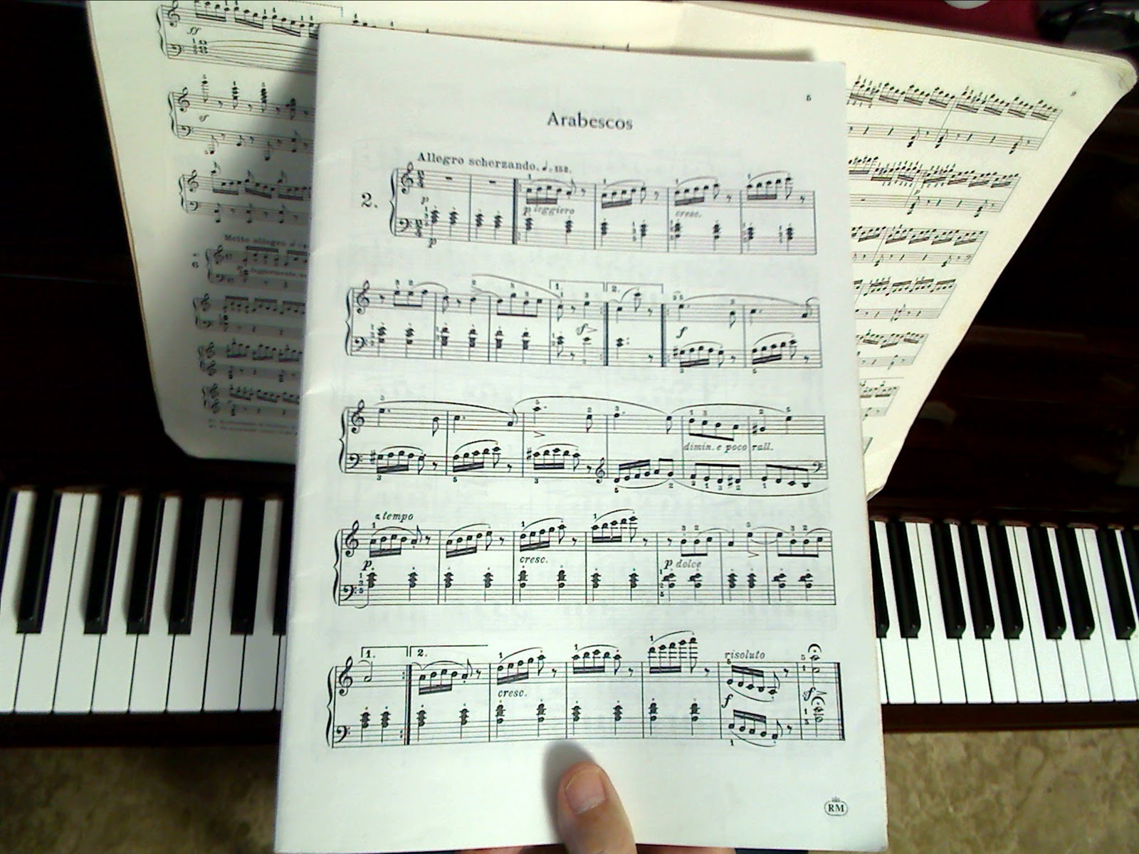 Aprender piano y guitarra: Partituras