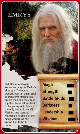 MERLIN MANIA ARCHIVE: MERLIN TOP TRUMPS CARDS