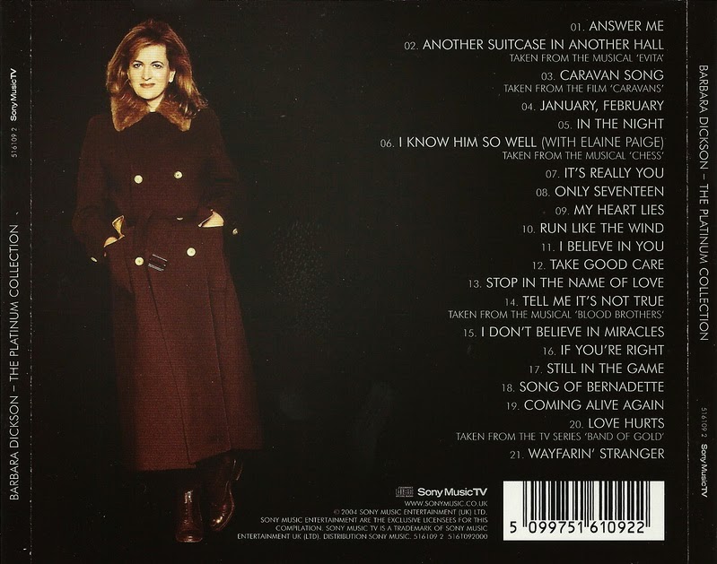 ENTRE MUSICA: BARBARA DICKSON - The Platinum Collection