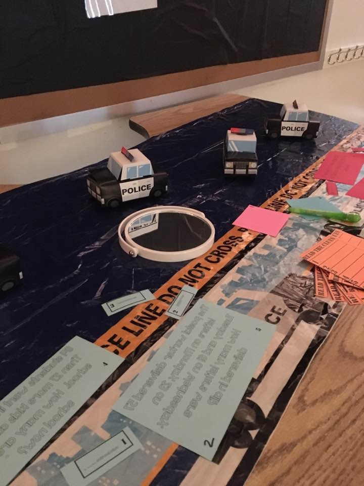 Scissors and Crayons: Crime Scene Math Investigations