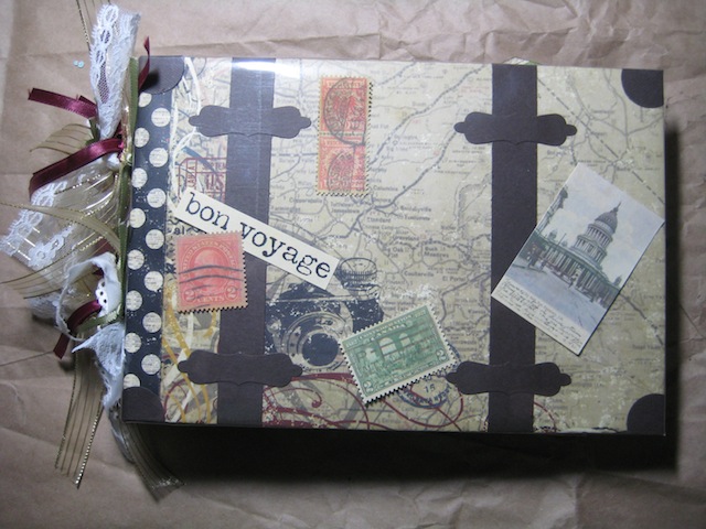 The Artful Muse's Artful Musings: A Vintage Paper Bag Mini Album