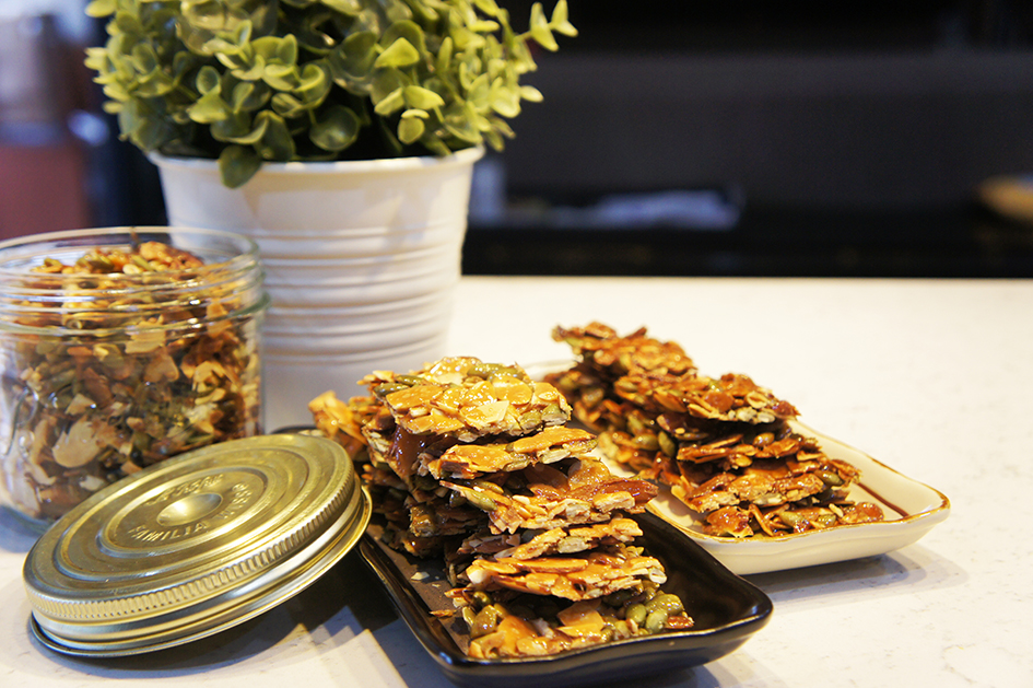 Say My Kitchen: Almond & Pumpkin Seeds Florentine 杏仁南瓜子脆饼片