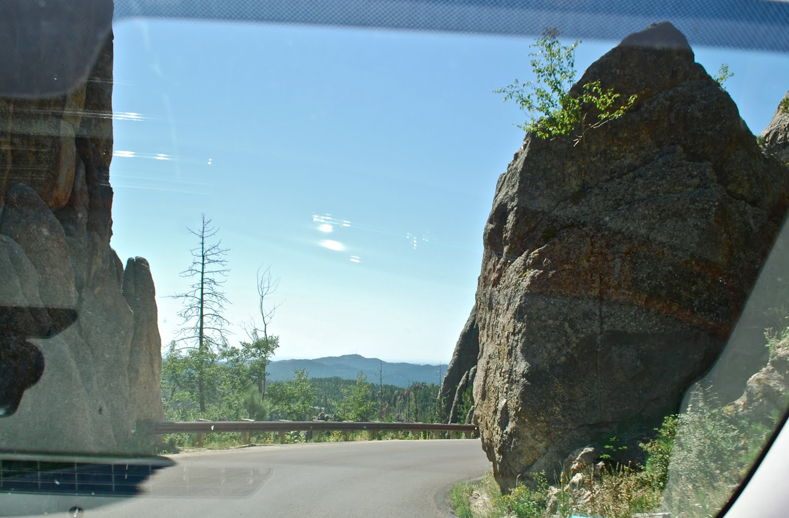 BLUE SKY AHEAD: Iron Mountain Road and The Needles Hwy