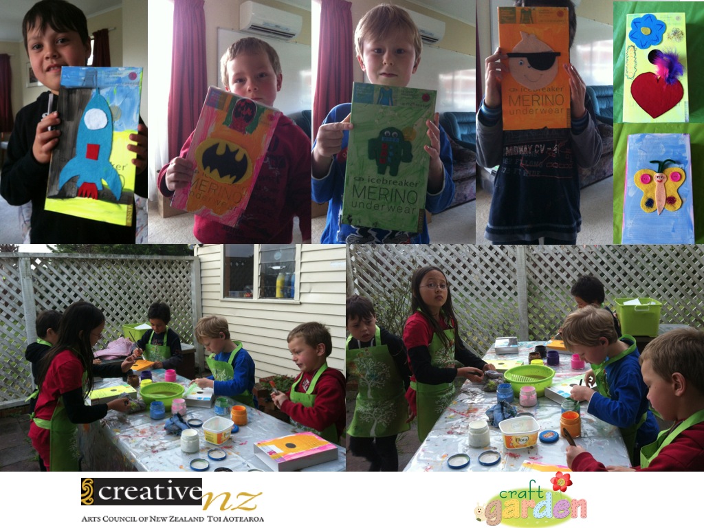 Creative New Zealand and Craft Garden - School holiday programme nz ...