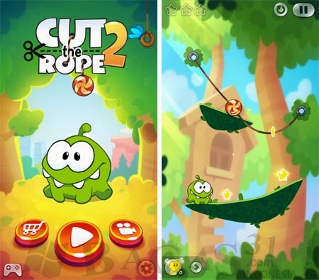 Cut the Rope 2 For Android - BluestacksID