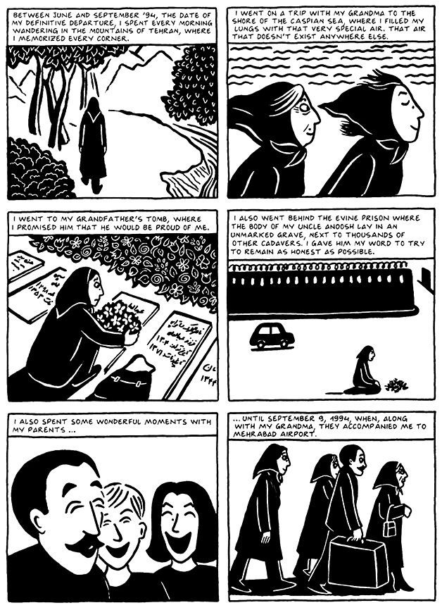 Read Persepolis 2, Section 19: The End, Page 186