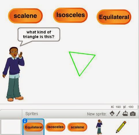 syed fasi ahmed: Triangle Game using scratch programming