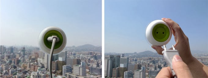 Carga tu smarphone con energía solar con Window Socket | Ideas Eco