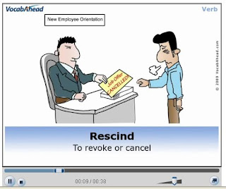 Bridging the Gap: Vocabulary Videos: Rescind