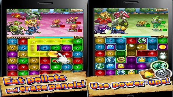 PAC-MAN Monsters Brings Puzzle RPG Gameplay to Classic Video Game Franchise