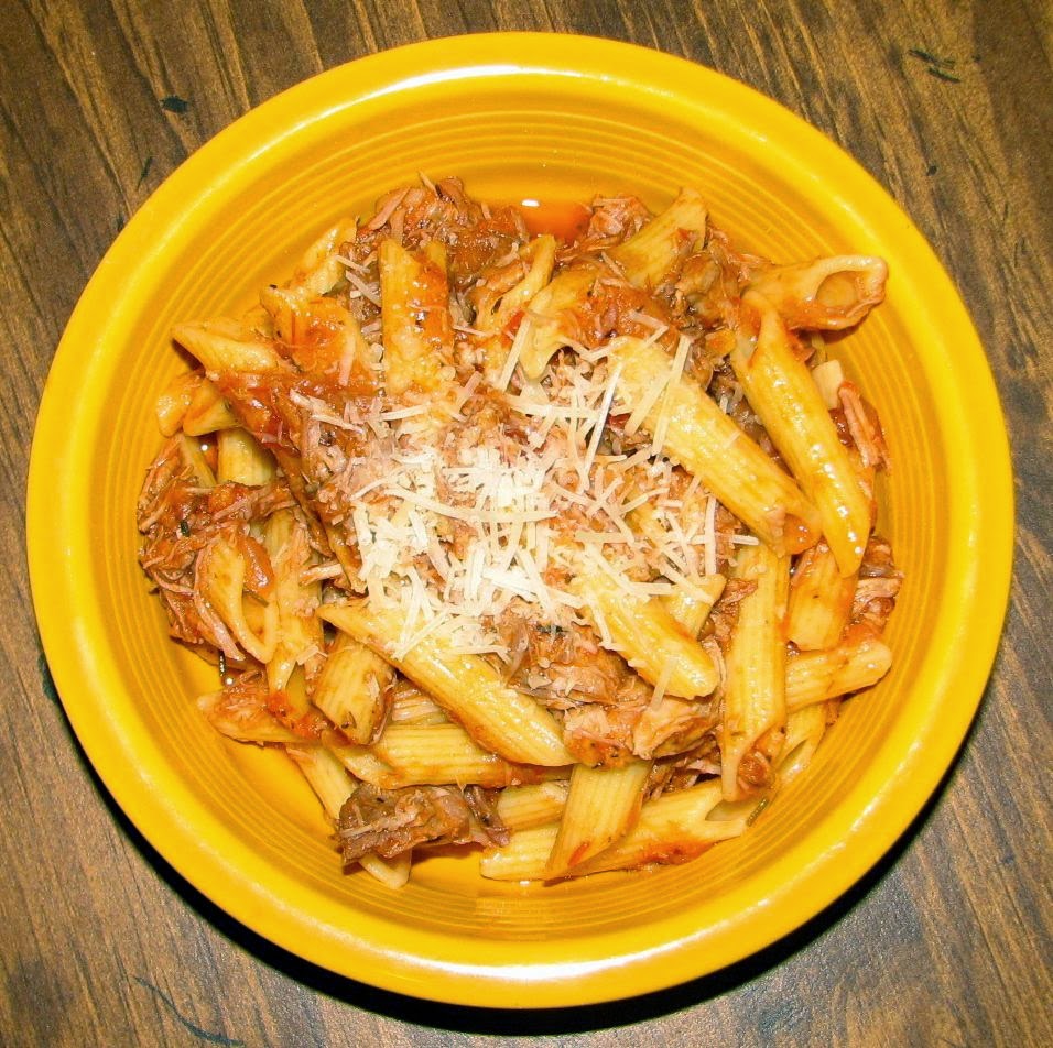 Shel's Kitchen: Penne with Pork Ragu