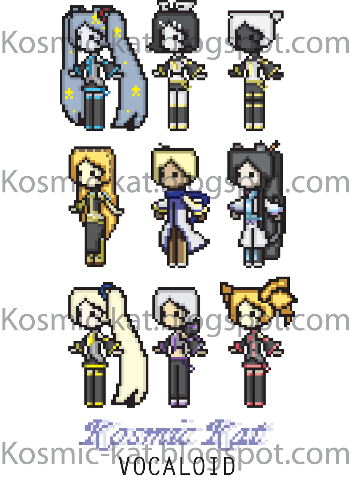 Kosmic Kat: ~8-bit Vocaloid~
