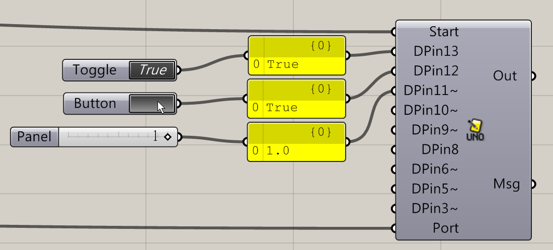 Arduino to Grasshopper Firefly & ARToolKit